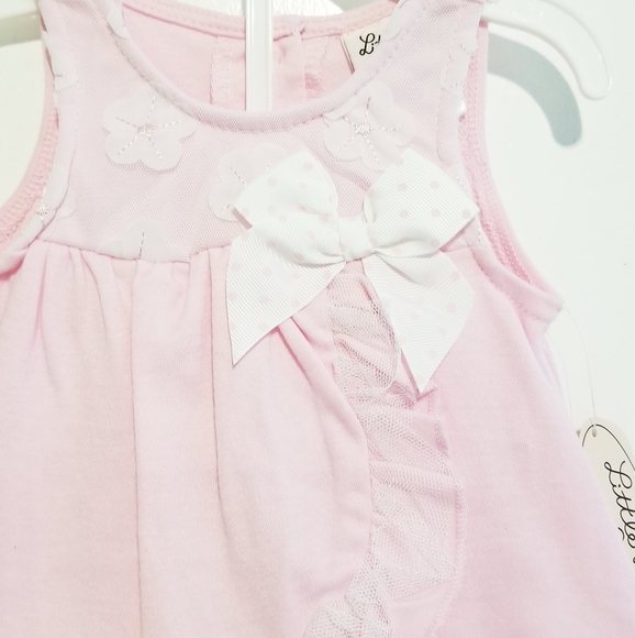 Little Lass | Matching Sets | Nwt Little Lass Baby Girls Outfit Pink ...